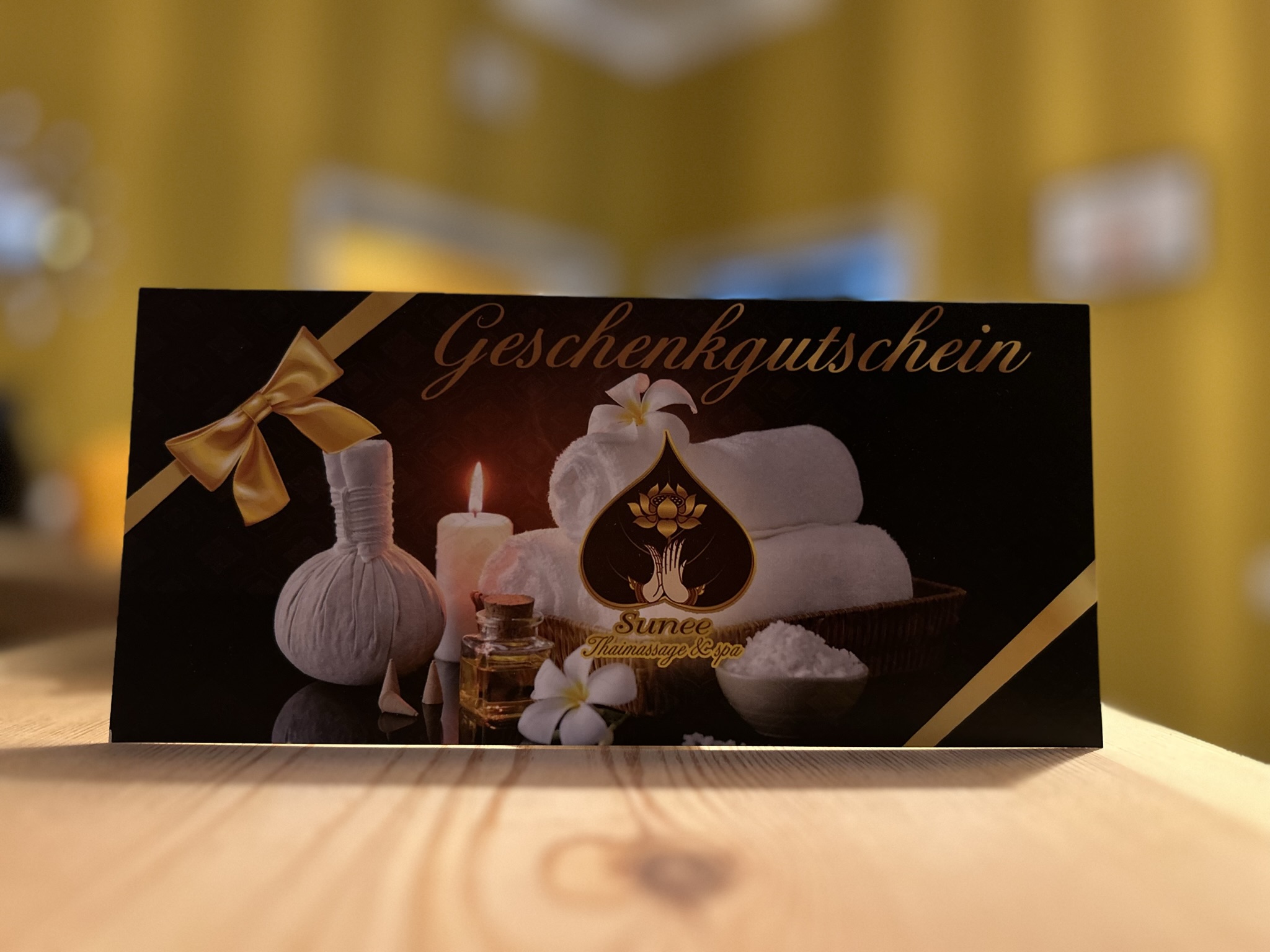 Gutschein – Sunee Thaimassage & Spa